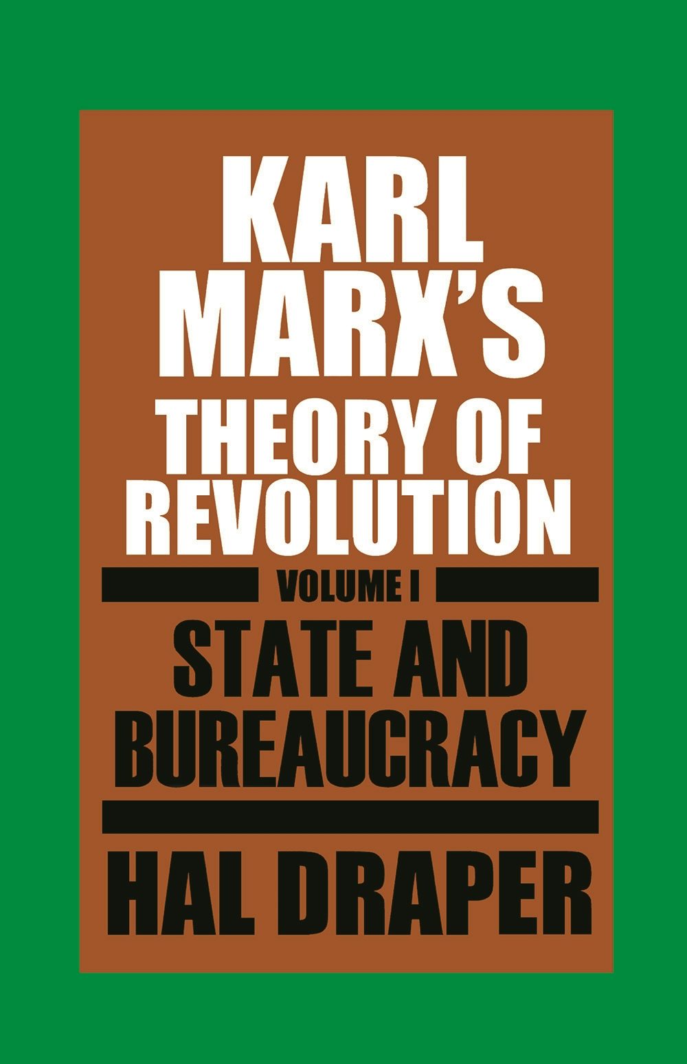 Karl Marx’s Theory of Revolution I