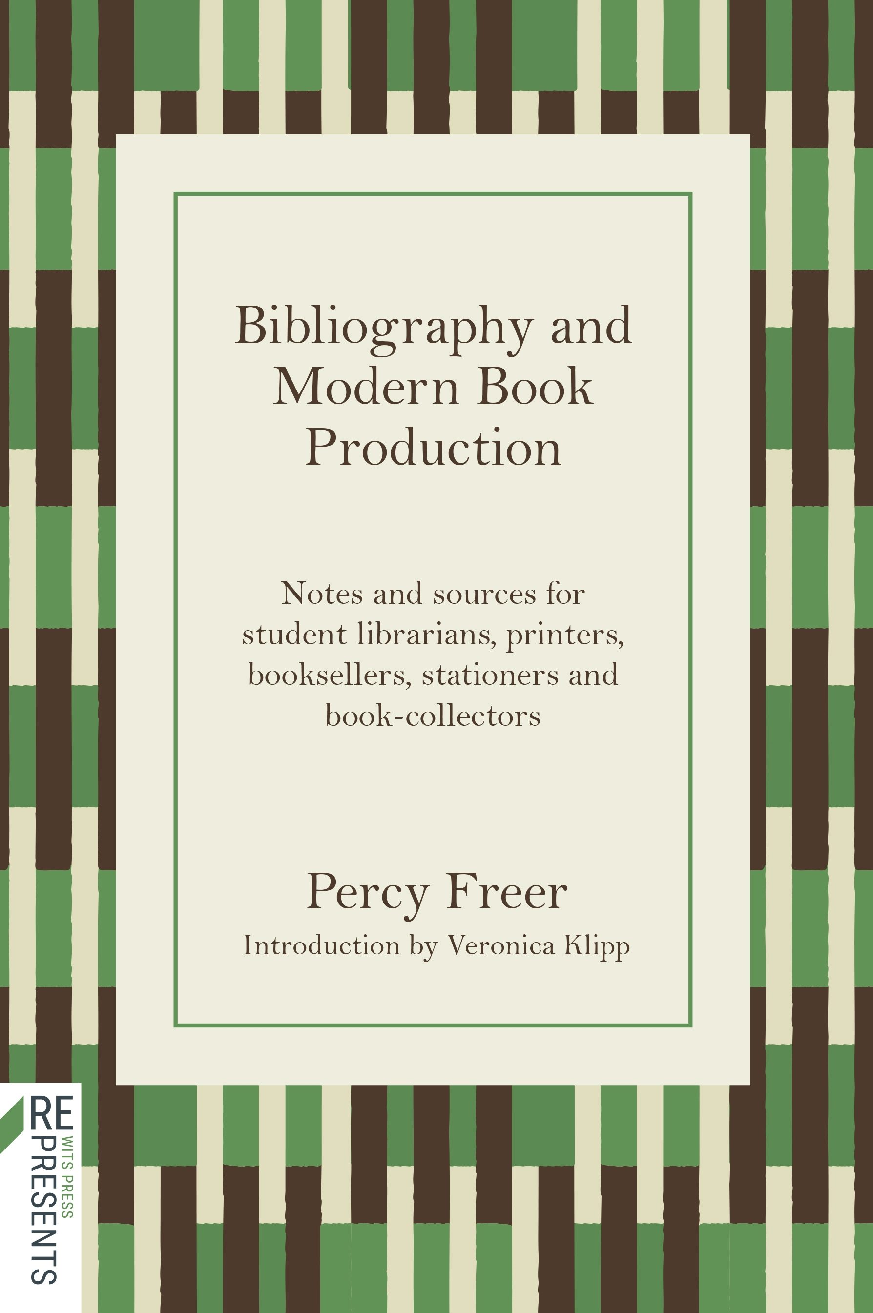 Bibliography and Modern Book Production